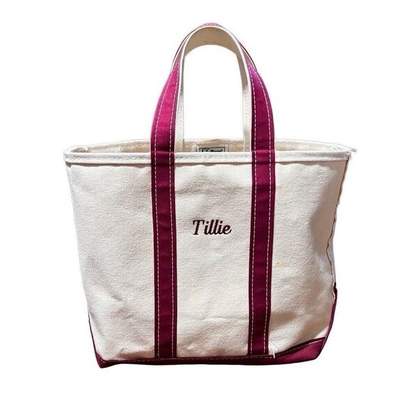 L.L. Bean | Bags | Vintage Ll Bean Boat And Totebag Canvas Small Made ...